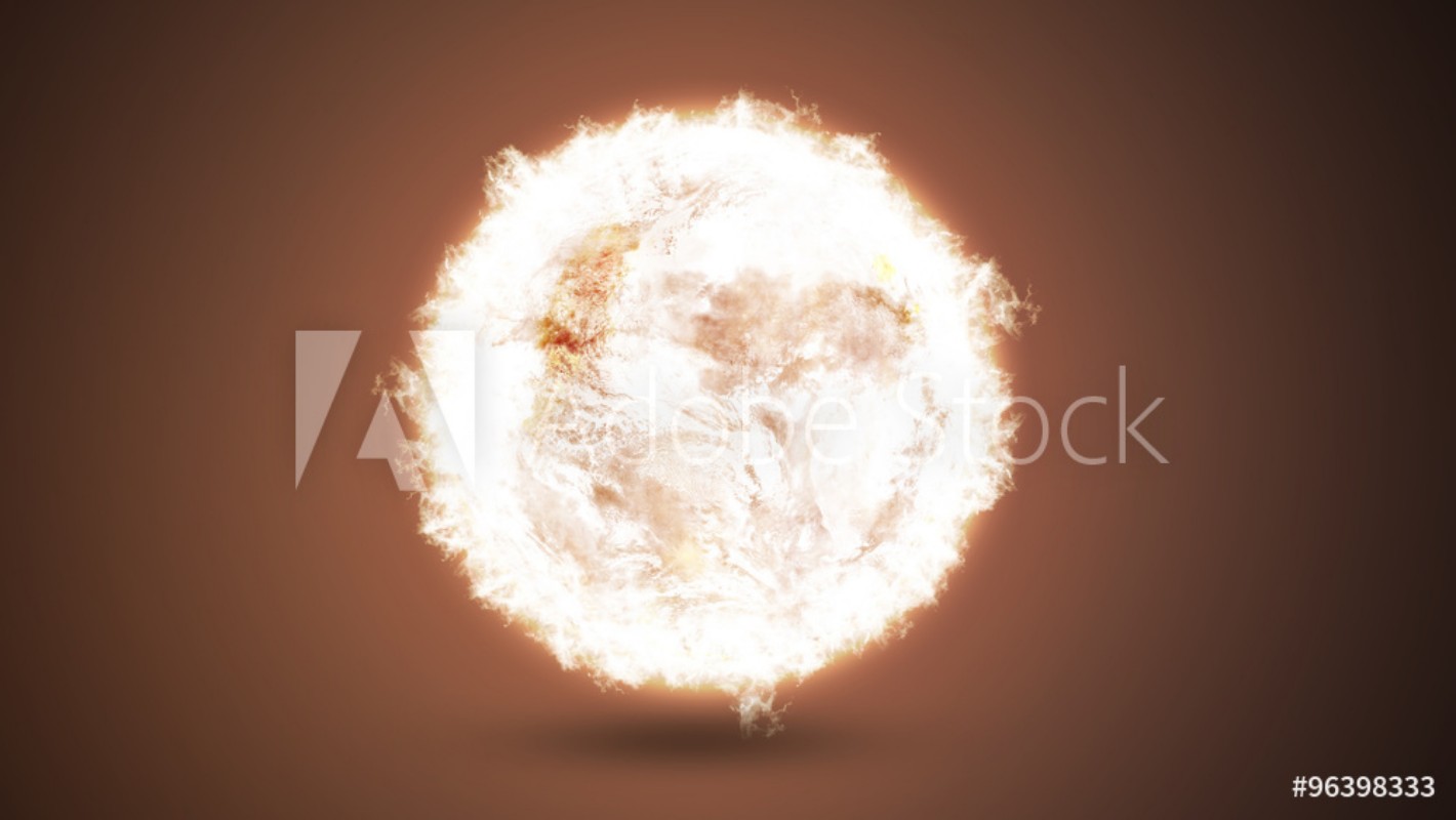 Wall mural Sun - High resolution best quality solar system object All ...