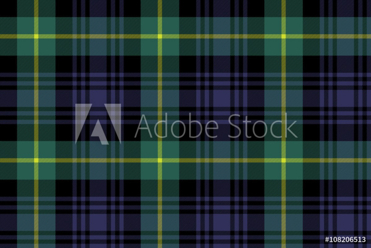 Gordon tartan fabric texture seamless pattern from Wallmural | Wallpassion
