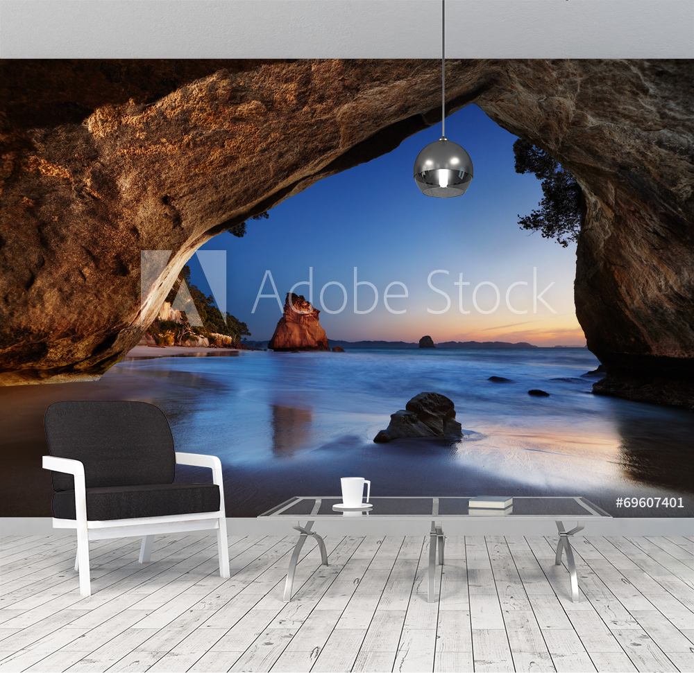 Cathedral Cove New Zealand from Wallmural | Wallpassion