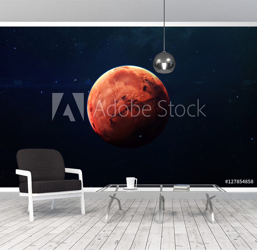 Mars - High resolution beautiful art presents planet of the solar ...