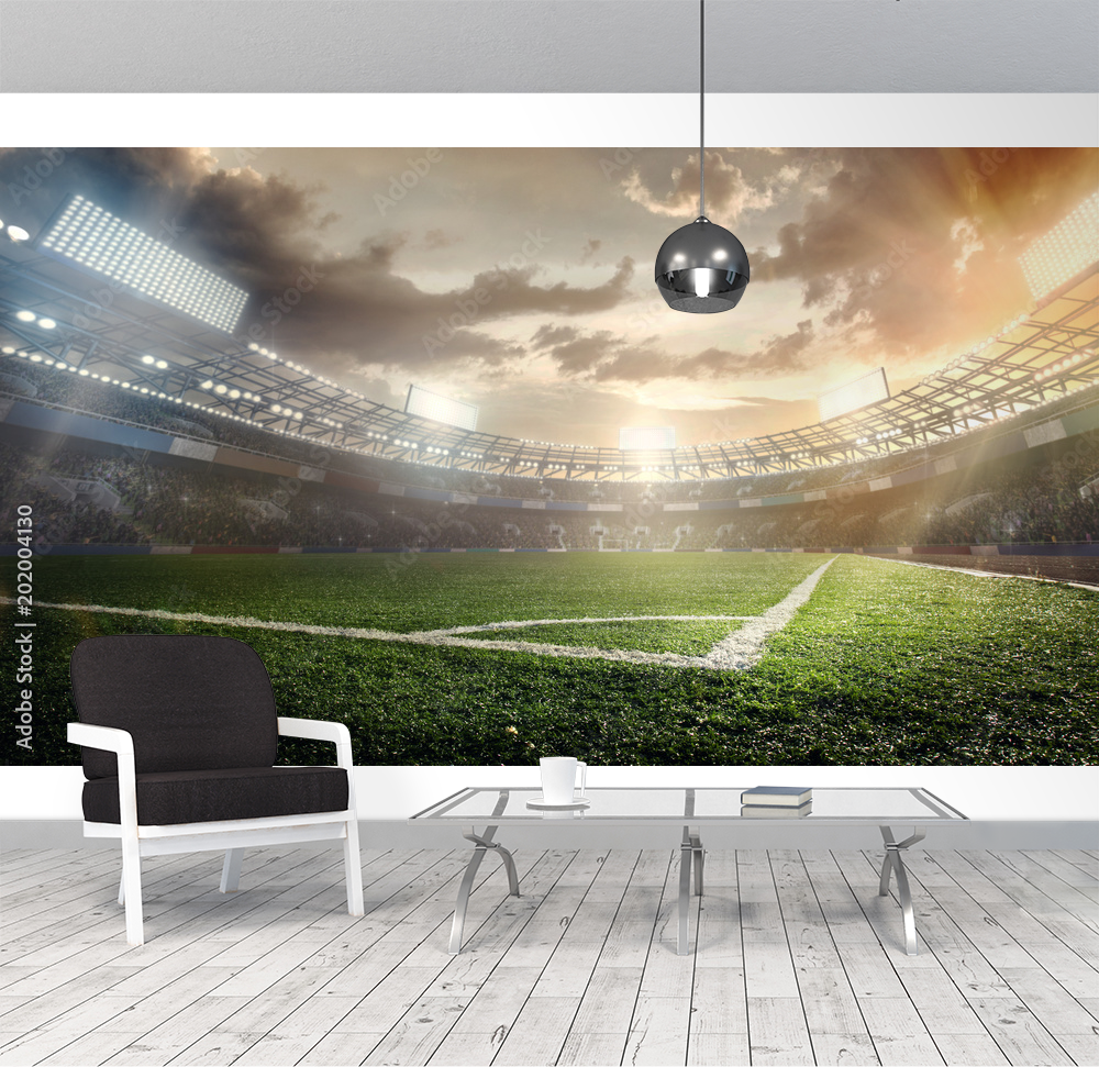 Sport Backgrounds Soccer stadium