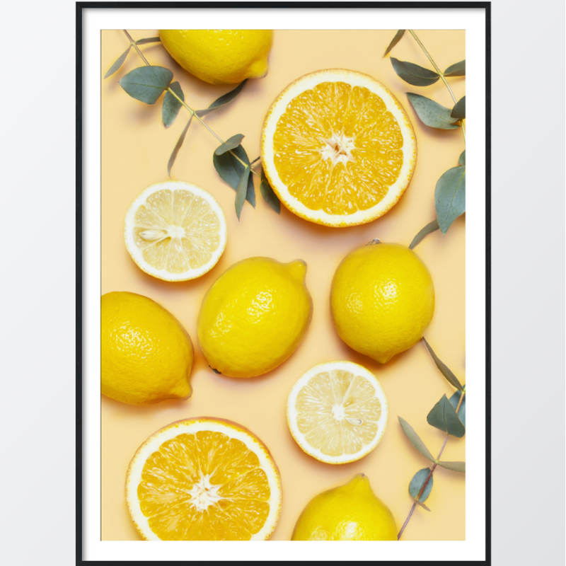 Juicy lemons poster från | Familjetapeter