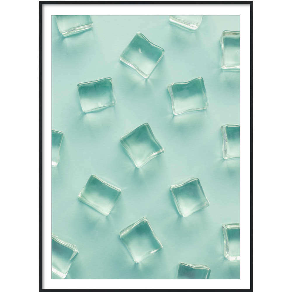 Ice cubes poster från | Familjetapeter