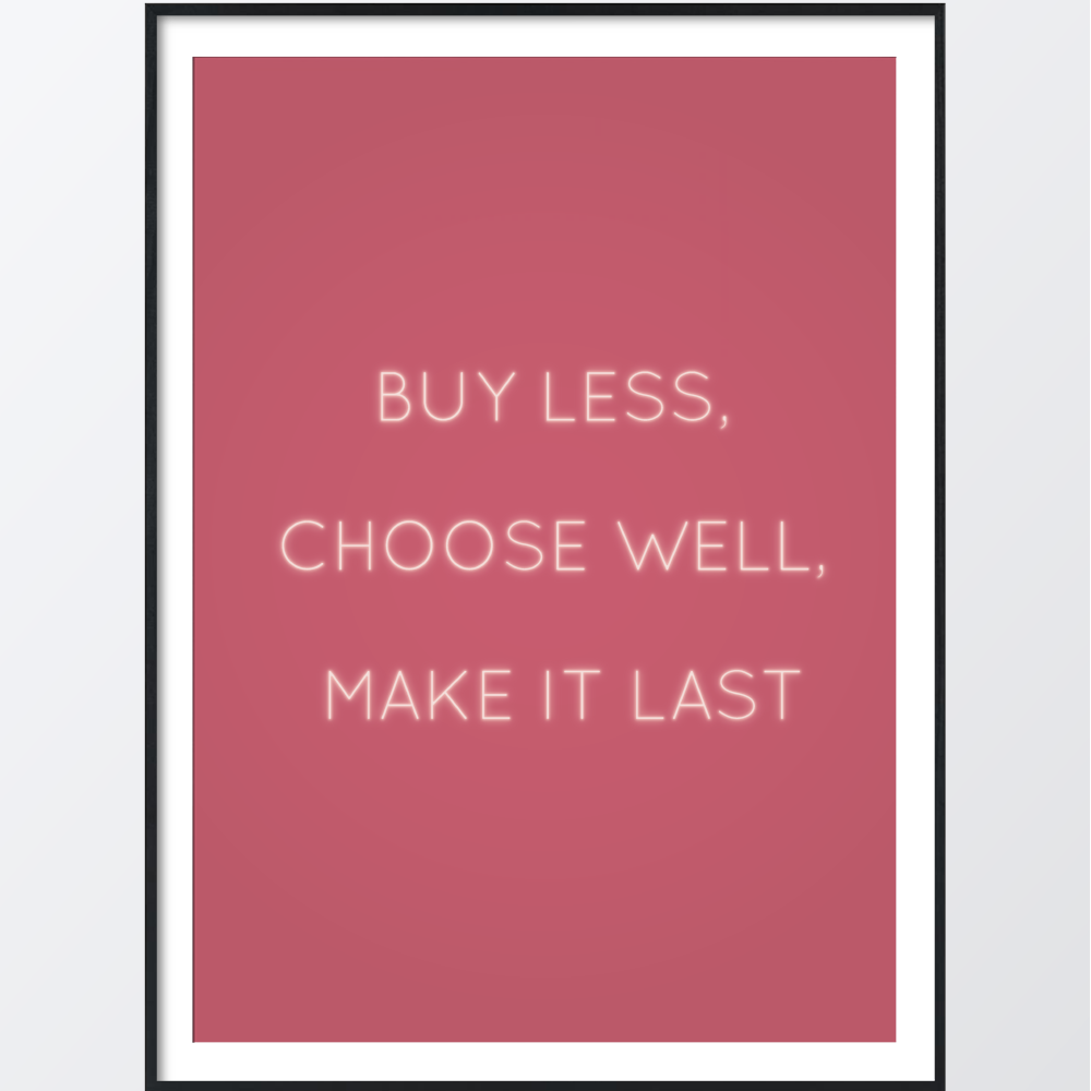 Choose well plakat fra | Familietapeter