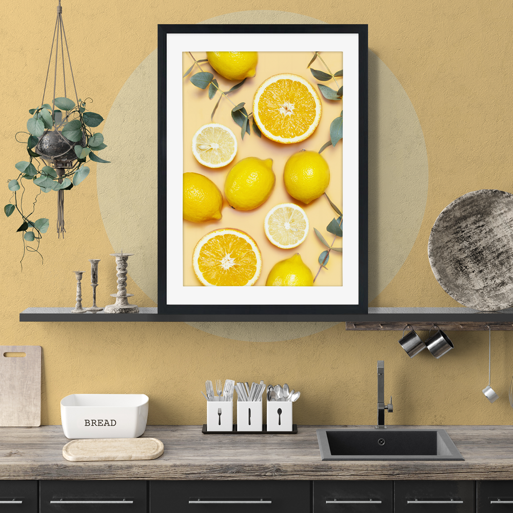 Juicy lemons poster från | Familjetapeter
